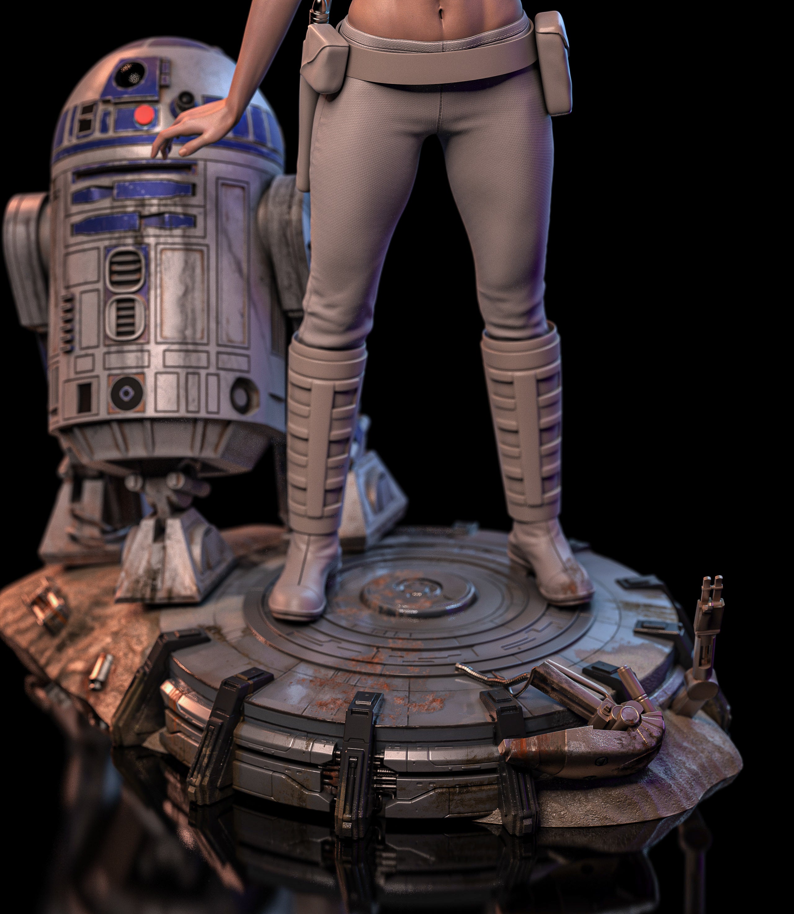 Padme Amidala Ivory Senator – VXLabs Art